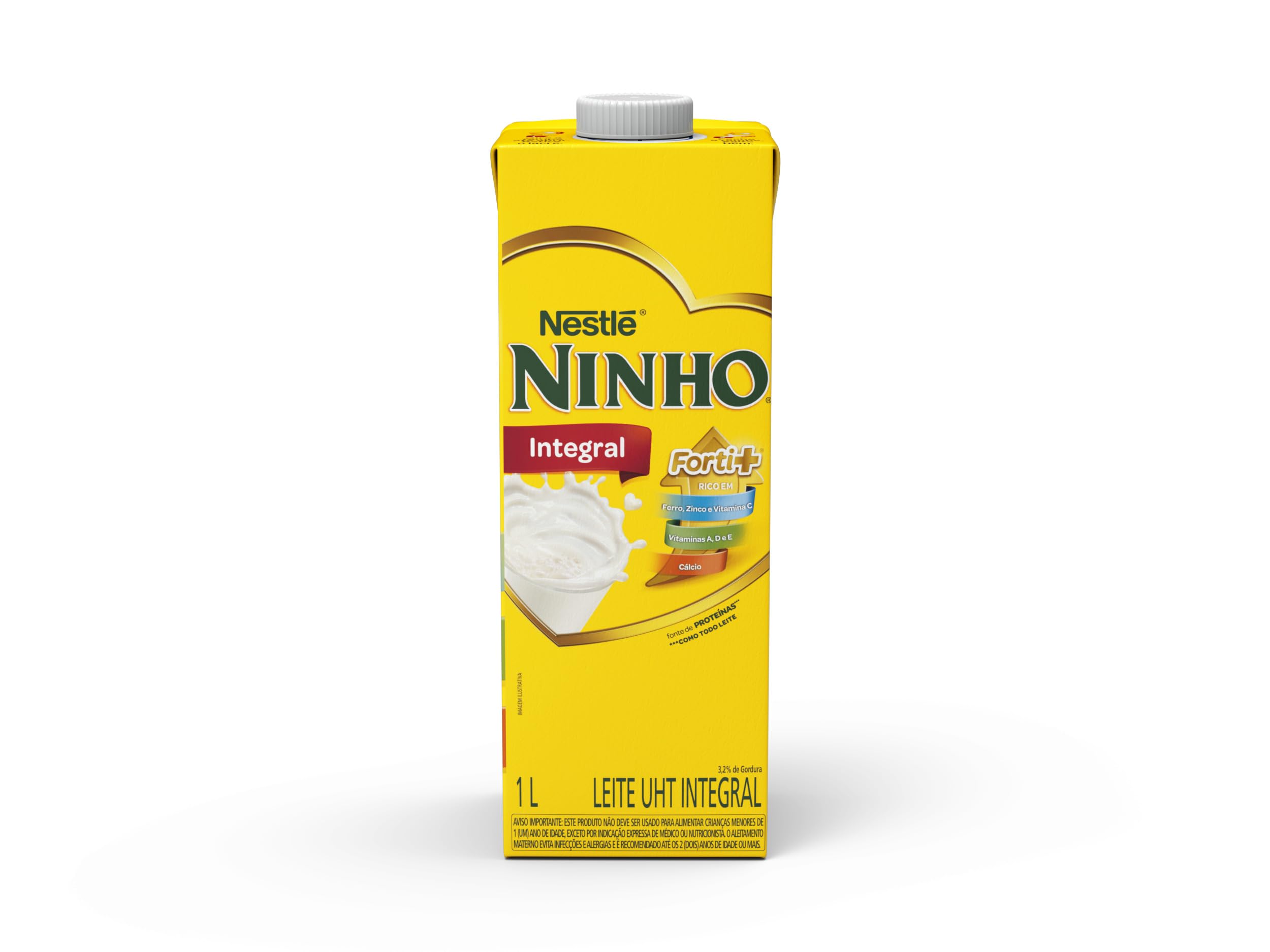 LEITE INTEGRAL NINHO 1L : Amazon.com.br: Alimentos e Bebidas