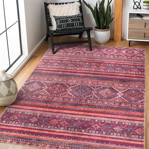 NETLINE HOME Machine Washable Area Rugs For Kitchen, Bedroom, Dining ...