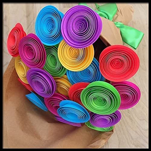 Amazon.com: Large Colorful Paper Flower Bouquet : Home & Kitchen