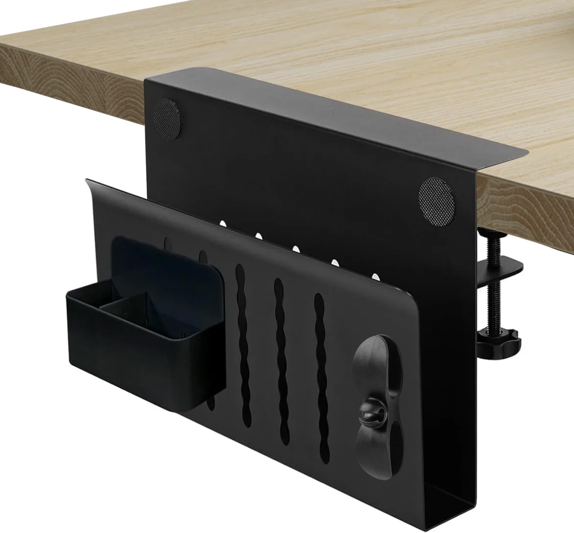 Amazon.com: Yarajo No Drill Side Desk Storage, Steel Laptop & Files ...