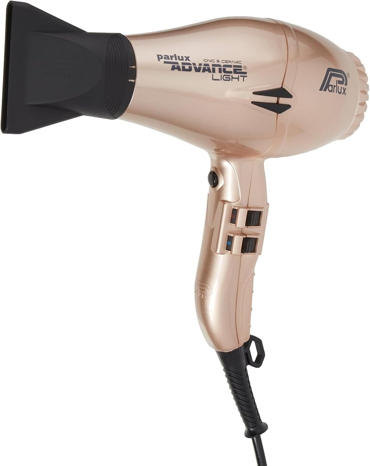Amazon.com: Parlux Advance Light Ceramic and Ionic Hairdryer, Gold ...
