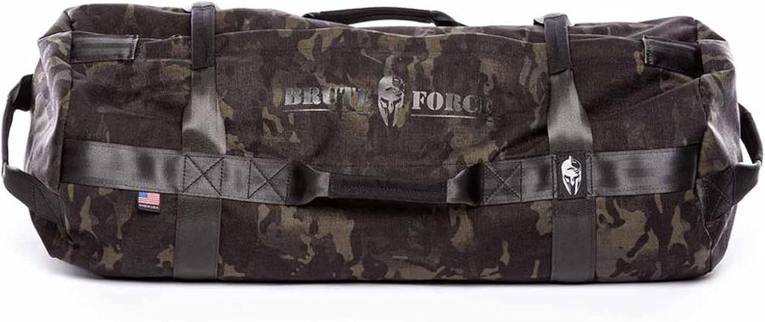 Amazon.com: Brute Force Strongman Sandbag Training Kit - Black Multicam ...