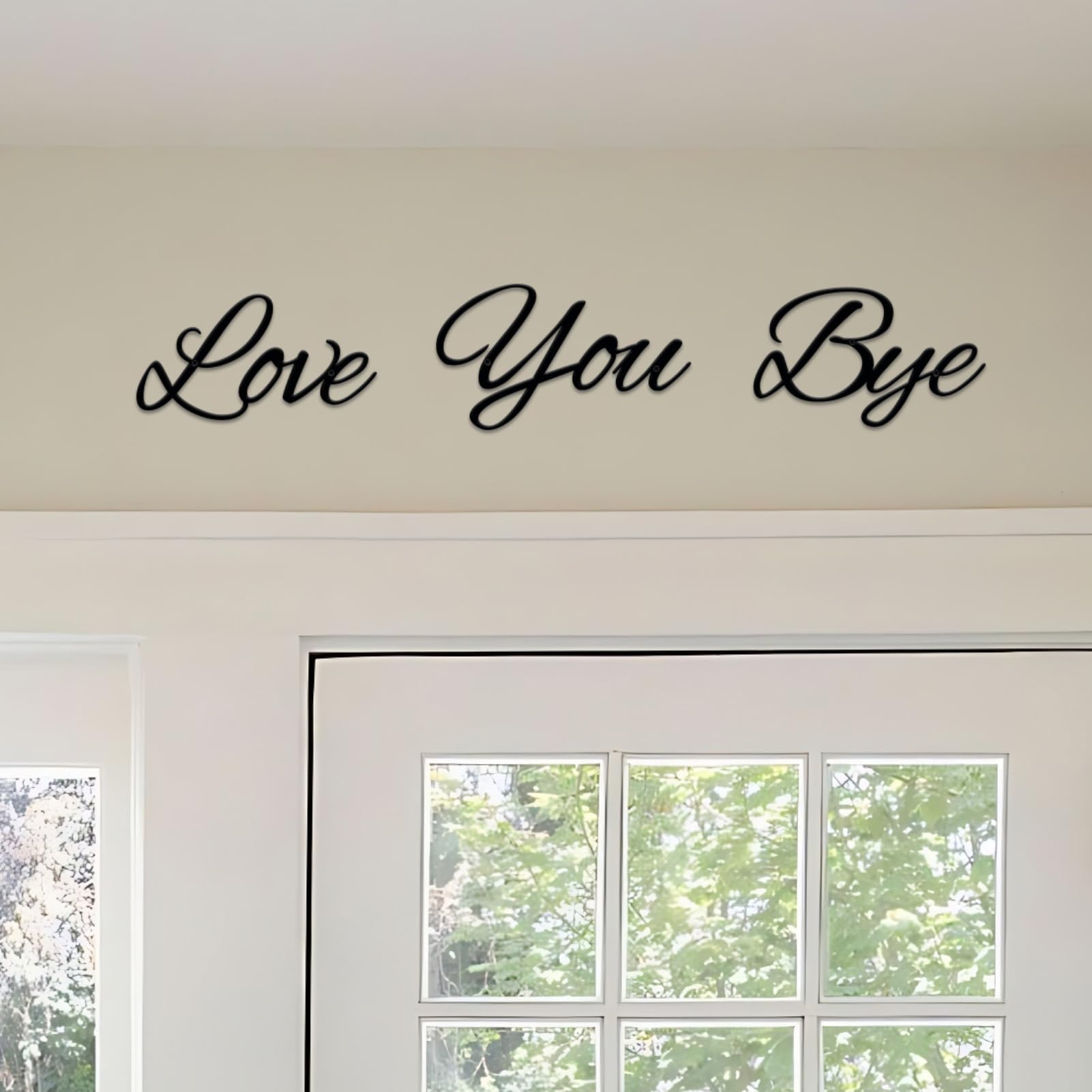 Amazon.com: Love You Bye Sign Home Decor Express Love and Warm for Your ...