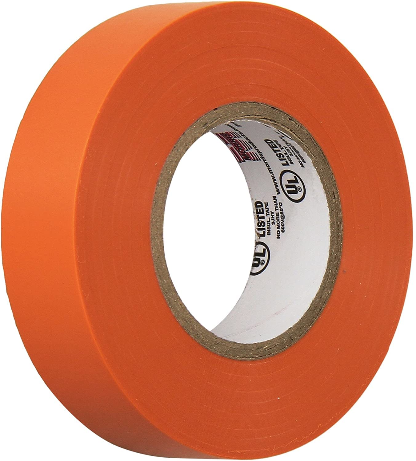 Snapklik.com : Morris 60070 Orange Vinyl Plastic Electrical Tape