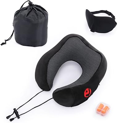 Amazon.com: Cabeau Evolution Classic Travel Neck Pillow Memory Foam ...
