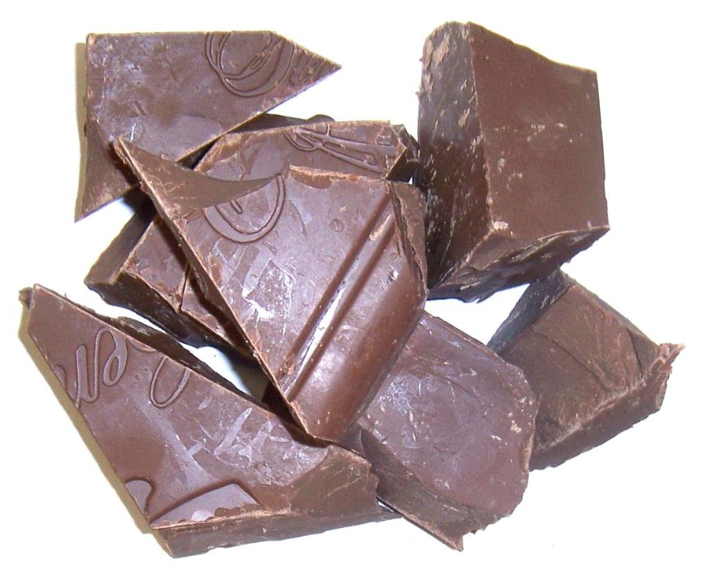 Amazon.com : Scott's Cakes 1 Pound Block Milk Chocolate : Candy And ...