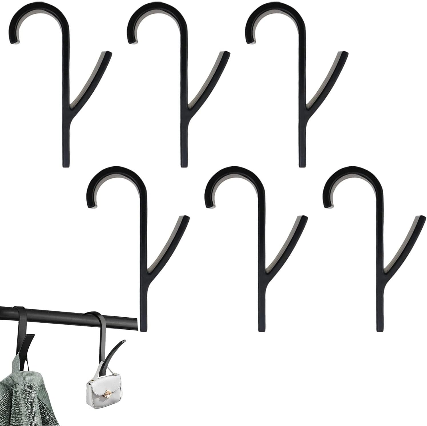 Mitavo Radiator Hooks 6 Pieces, Radiator Hanger, Towel Rail Radiator ...