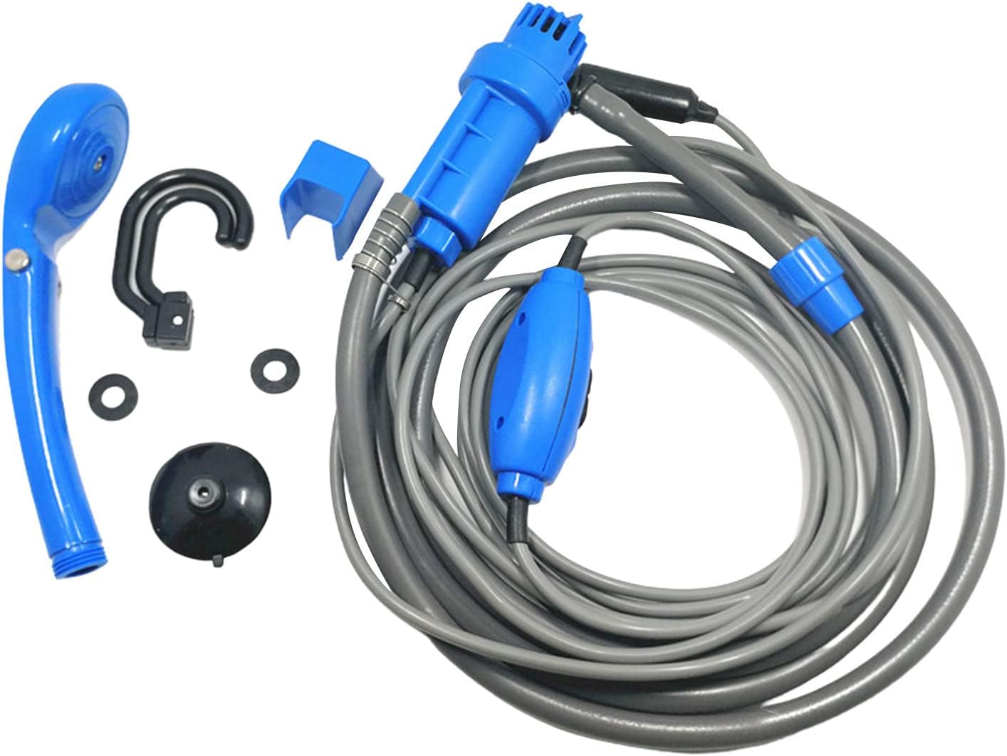 Portable Camping Shower for Outdoor | 12V Electric Camp Shower Pump ...