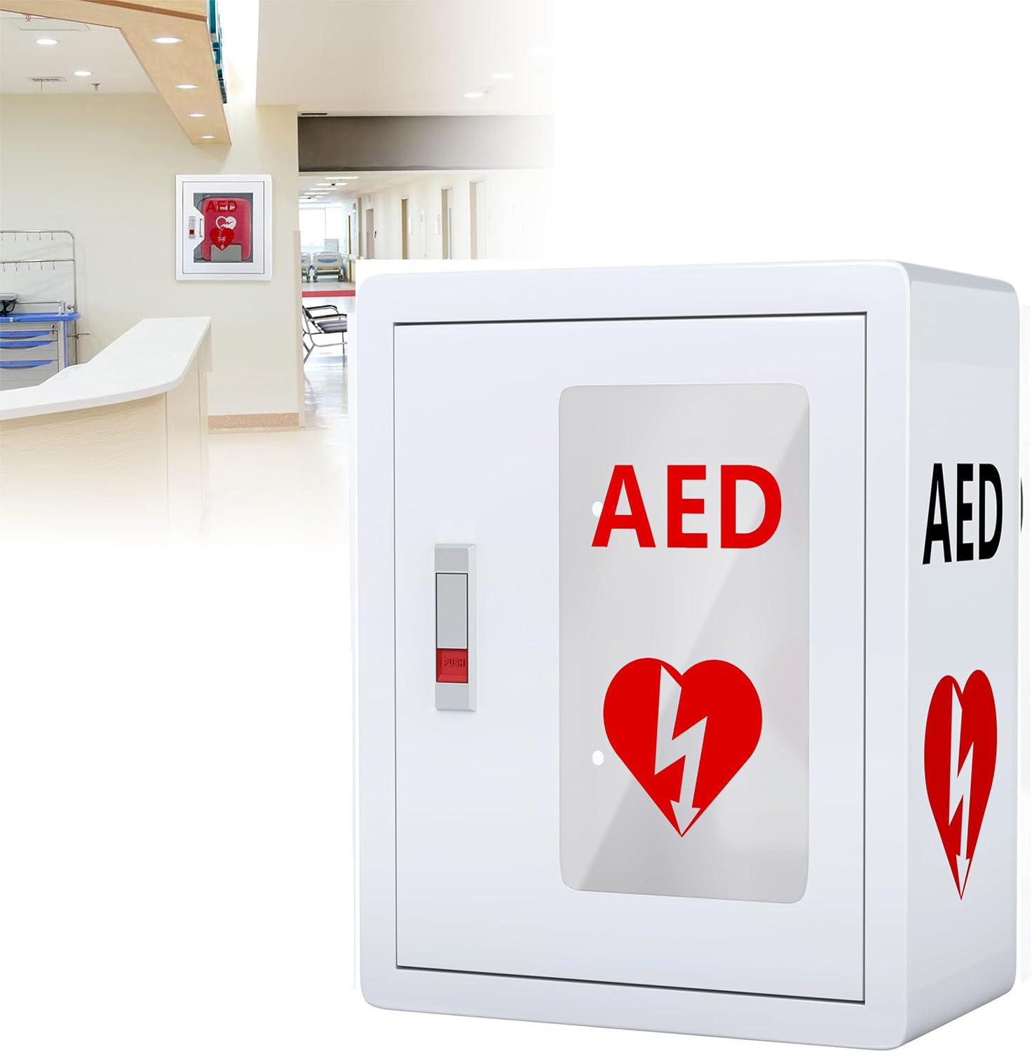 Aed Storage Wap P13 New Aed Box Plastic Outdoor Defibrillator Storage