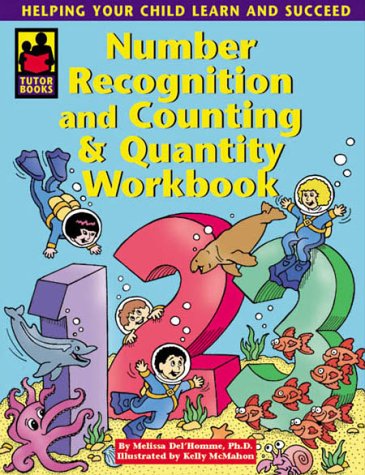 Tutor Books Number Recognition and Counting & Quantity Workbook: Del ...