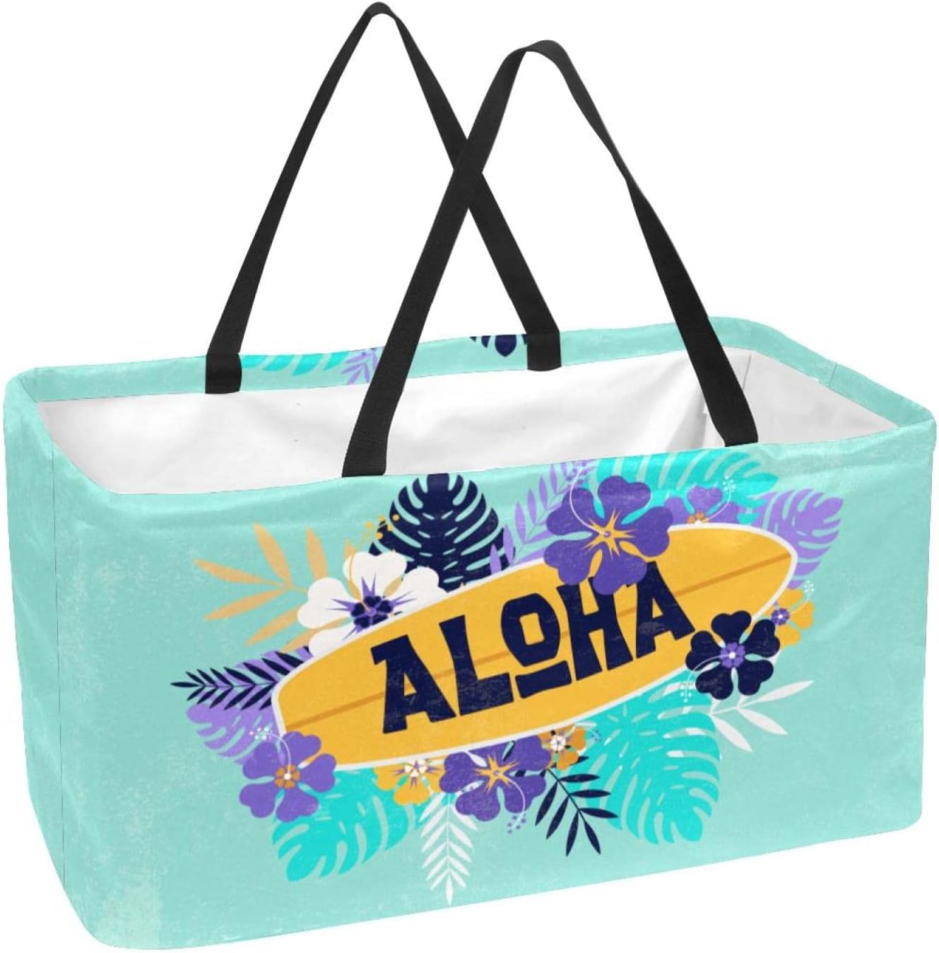 Amazon.com - Large Collapsible Utility Tote,Reusable Grocery Shopping ...