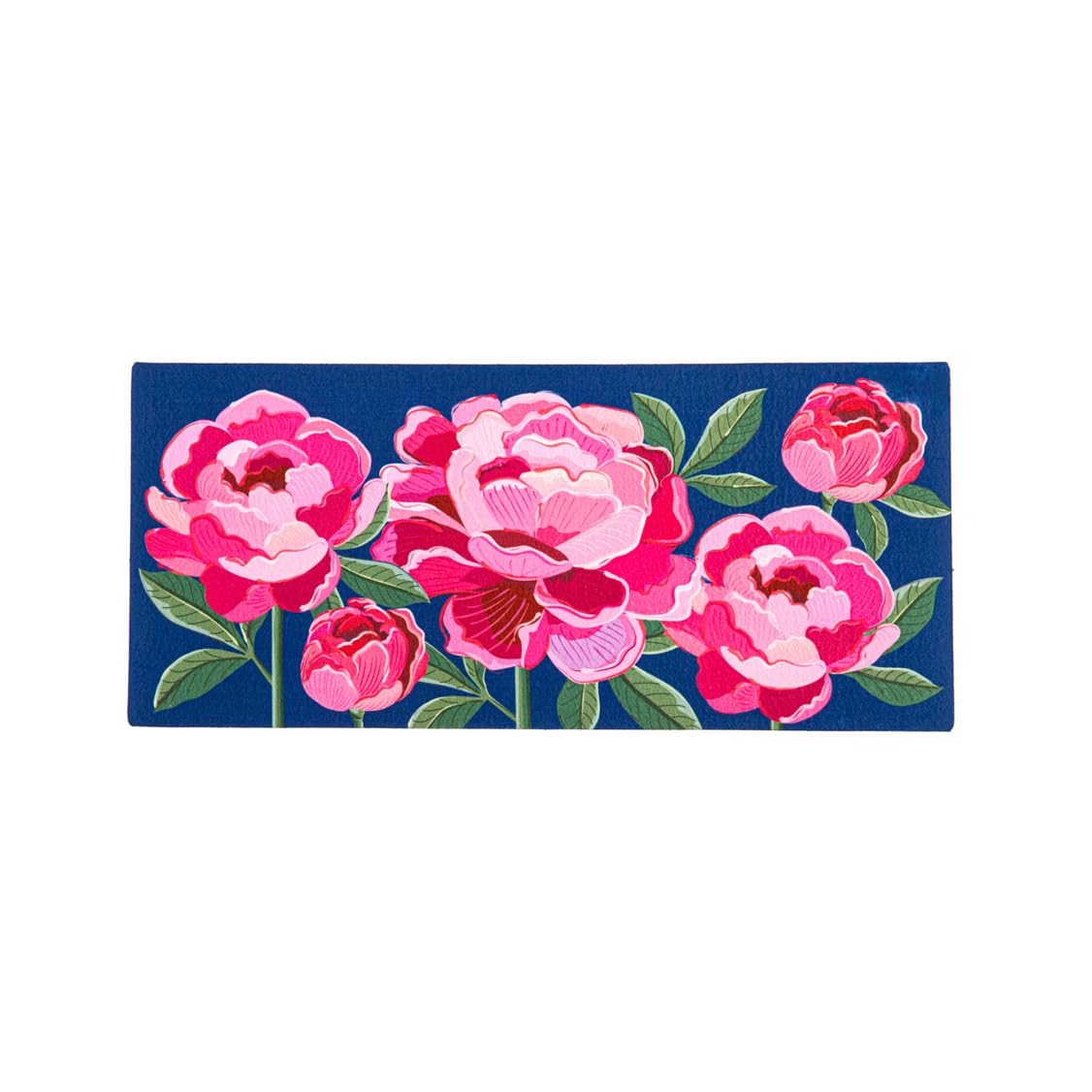 Amazon.com: Evergreen Peony Garden Welcome Sassafras Switch Mat Inserts ...