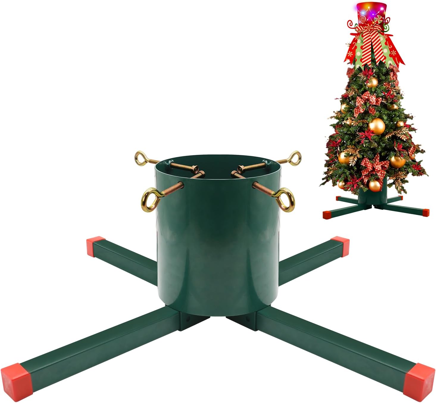 Amazon.com: ALLJIANKANG Christmas Tree Stand, Christmas Tree Base Stand ...