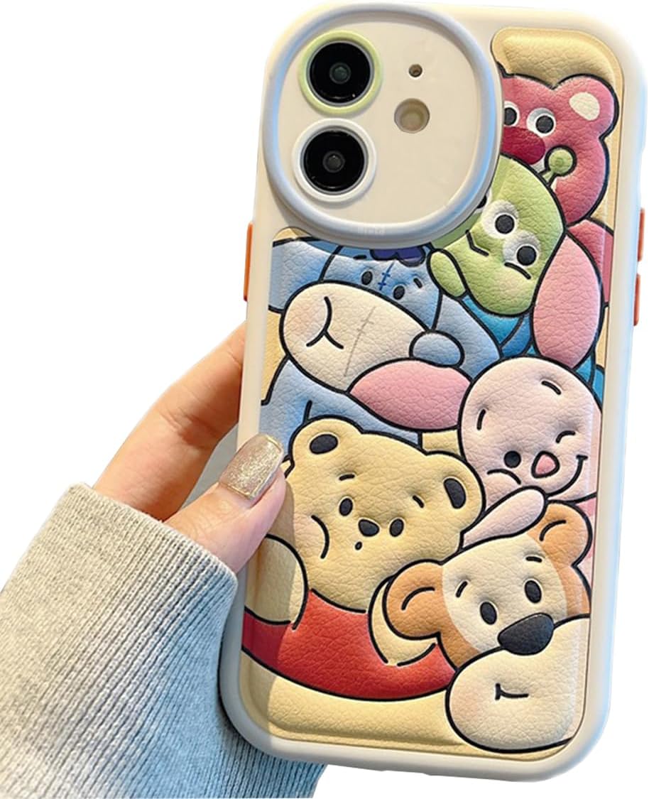 Amazon.com: NATEROSO Compatible with iPhone 12 Cute Case, Kawaii Phone ...