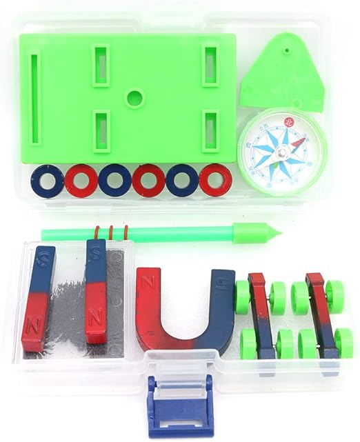 DollaTek Physical magnet experiment set popular science U-shaped round ...