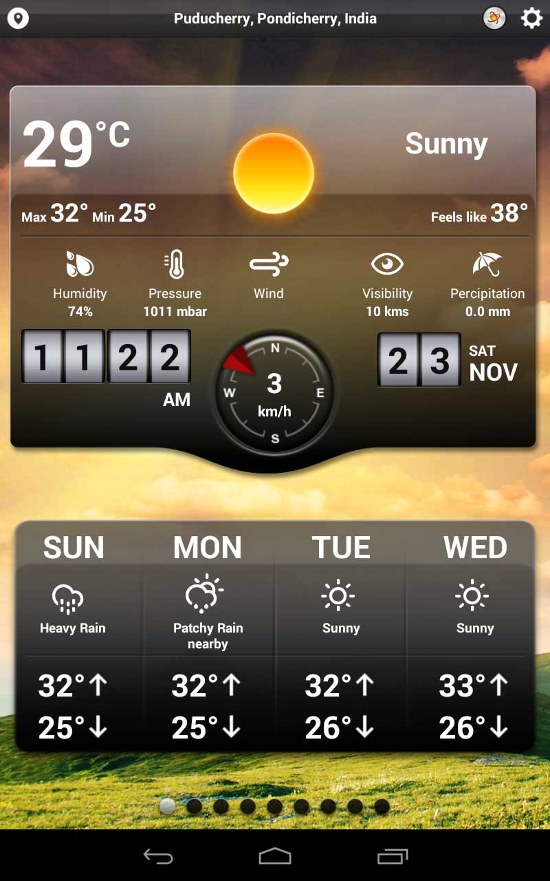 Weather+ HD Free - App on the Amazon Appstore