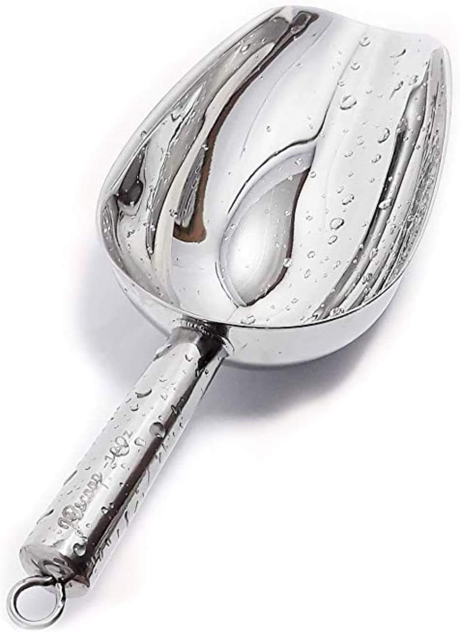 Amazon.com: Cast Aluminum Utility Scoop, 5-Ounce - Round Bottom, Small ...