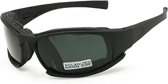 Photochromic Polarized Army Sunglasses Military Goggles 4 Lens Kit Men ...