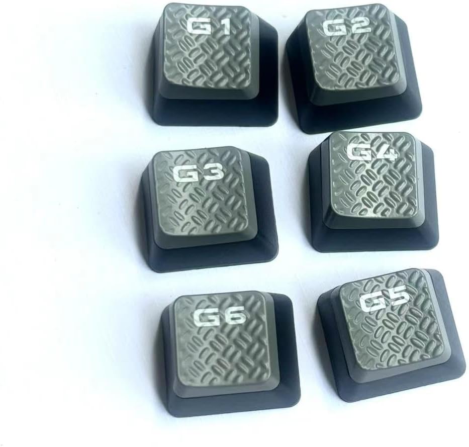 Amazon.com: G1 G2 G3 G4 G5 G6 Keycaps for Corsair K63, K65, K68, K70 ...