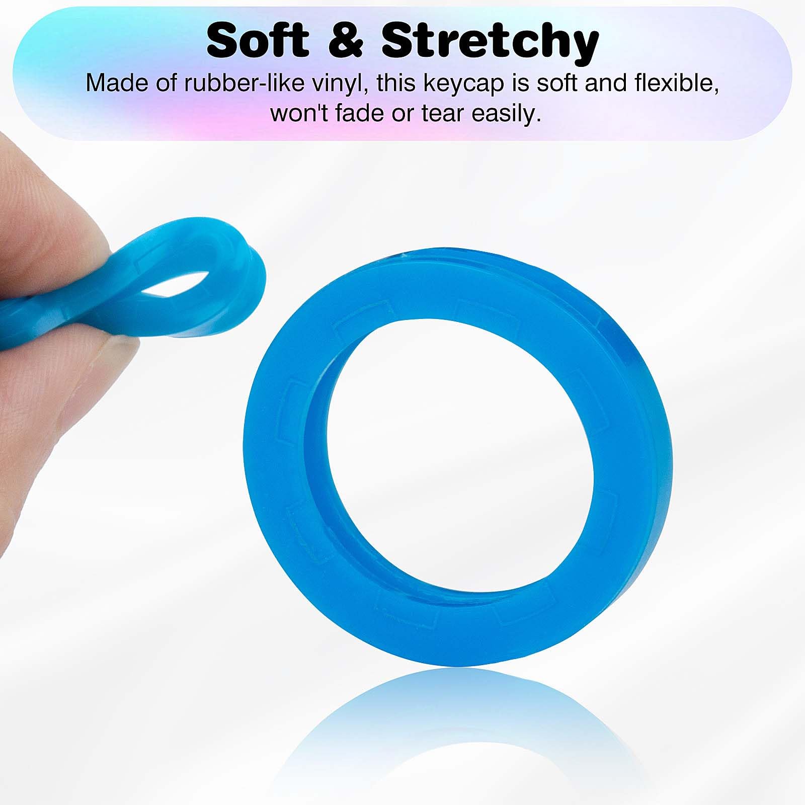 Snapklik.com : GoorDik 36 Pack Key Color Caps Covers Tags, Soft Rubber ...