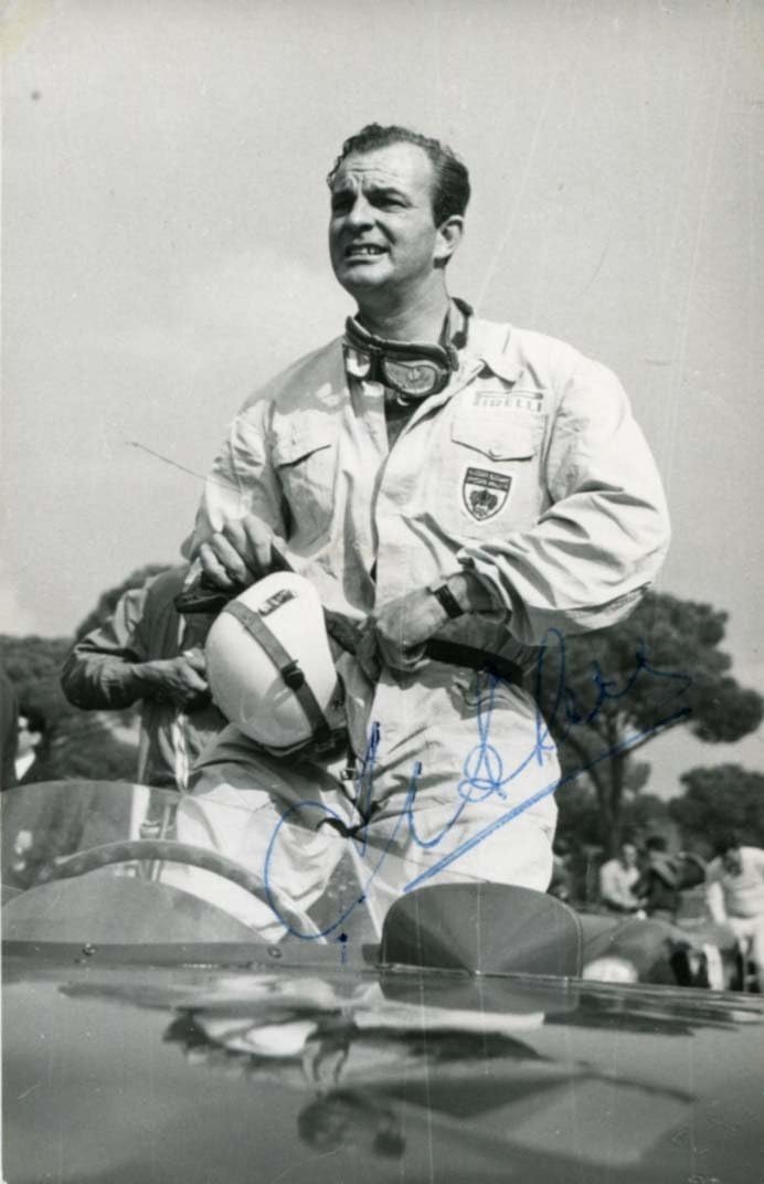 Amazon.com: Harry Schell FORMULA 1 autograph, signed vintage photo ...