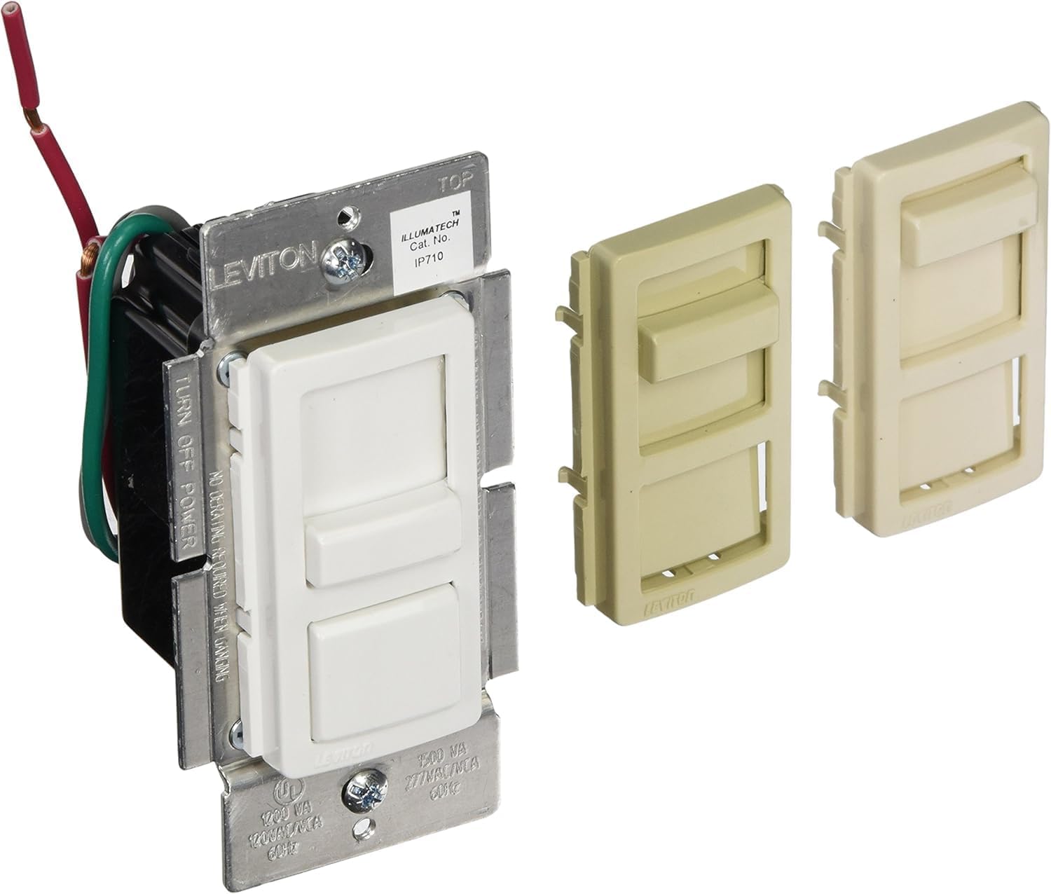 Leviton IllumaTech Dimmer Switch for 0-10V LED, Mark 7 Florescent ...