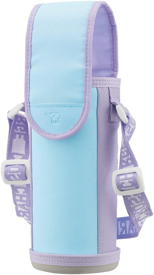 Amazon｜象印マホービン 水筒カバー 480ml用 肩掛け 洗濯機洗いOK 自立しやすい丈夫な底 ステンレスボトルカバー ソーダブルー MC-BA02-AZ｜水筒・マグボトル オンライン通販