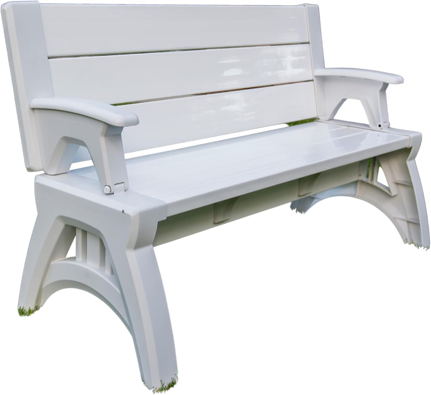 Amazon.com : Convert-a-Bench 2-in-1 Outdoor Bench & Picnic Table ...