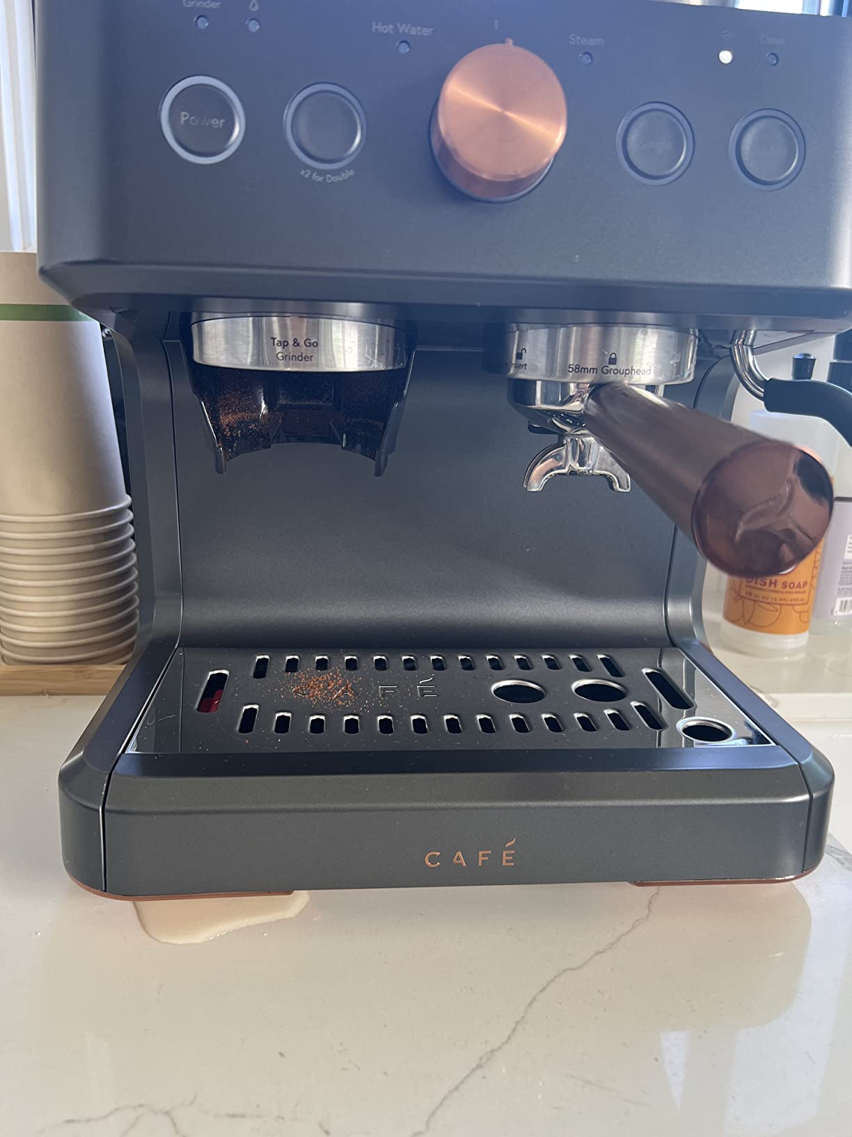 $14/mo - Finance Café Bellissimo Semi Automatic Espresso Machine + Milk ...