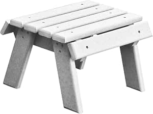 Amazon.com : DutchCrafters Poly Outdoor Footstool - Amish Made Outdoor ...