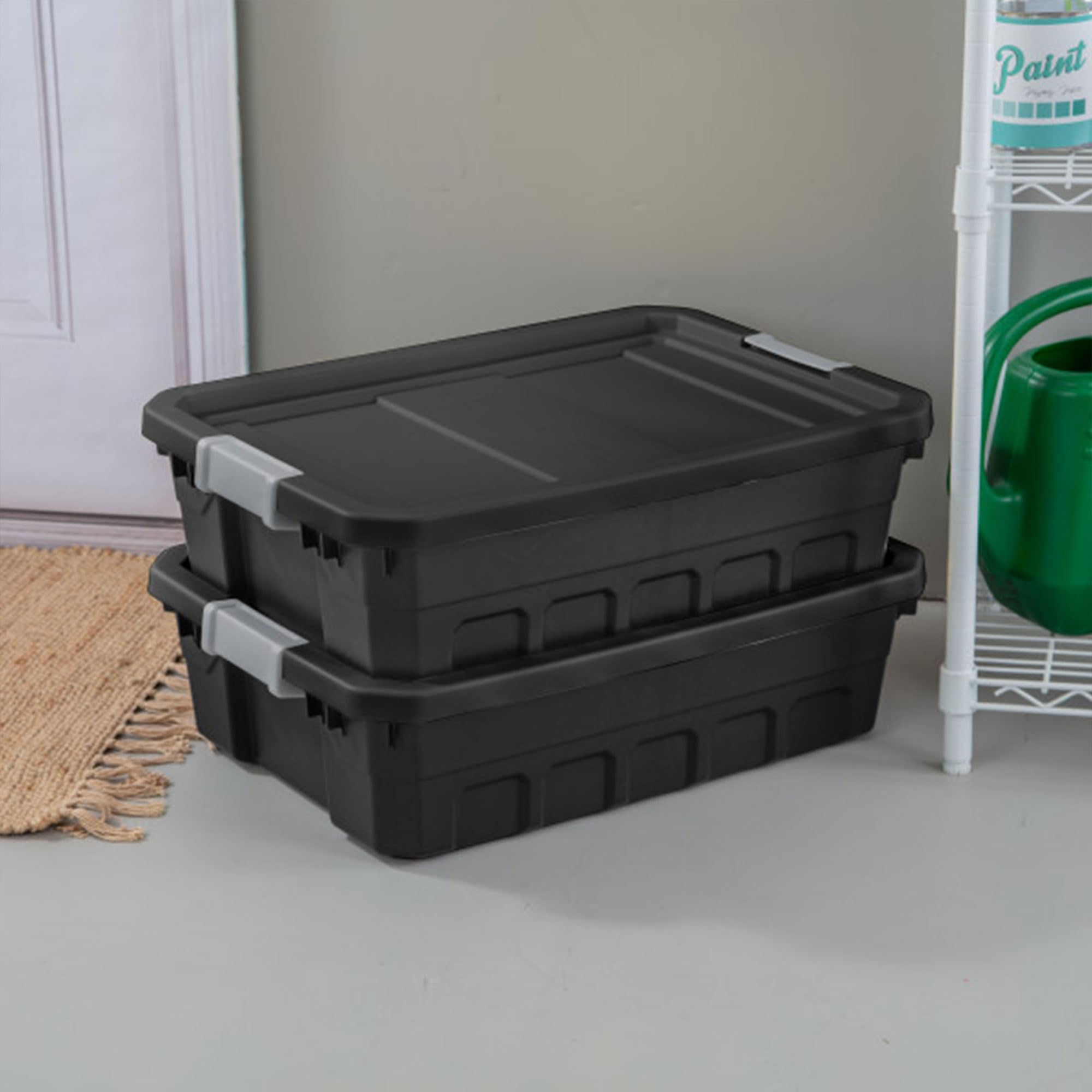 Snapklik.com : Sterilite 6-Pack Plastic Storage Bins