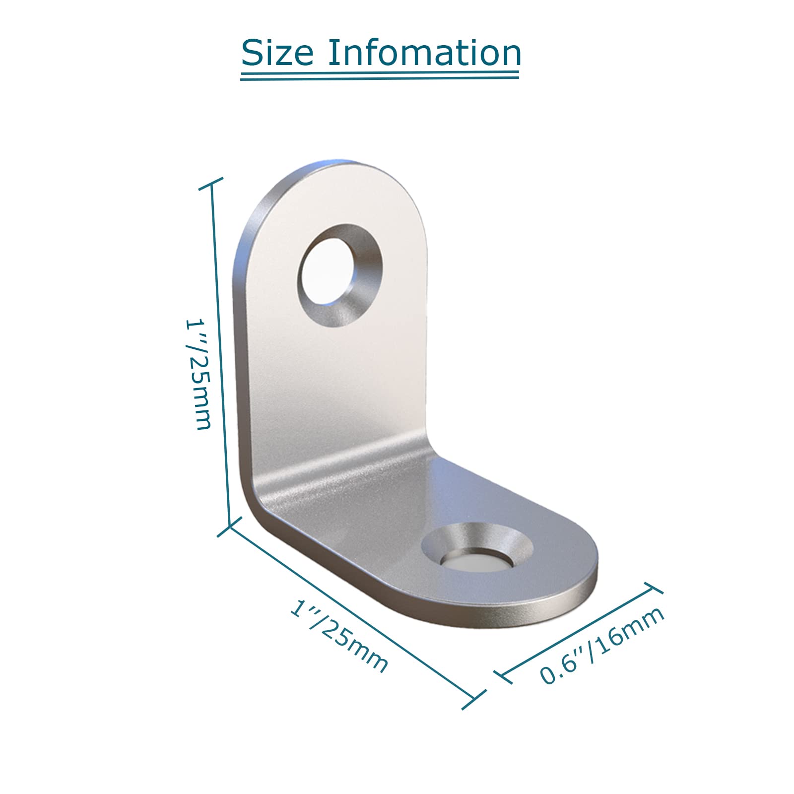 Snapklik.com : Corner Brace, L Bracket, Corner Brackets Of Stainless ...