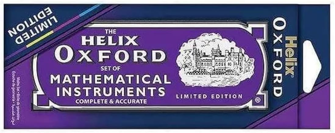Amazon.com : Helix Oxford Set of Mathematical Instrument, Violet ...