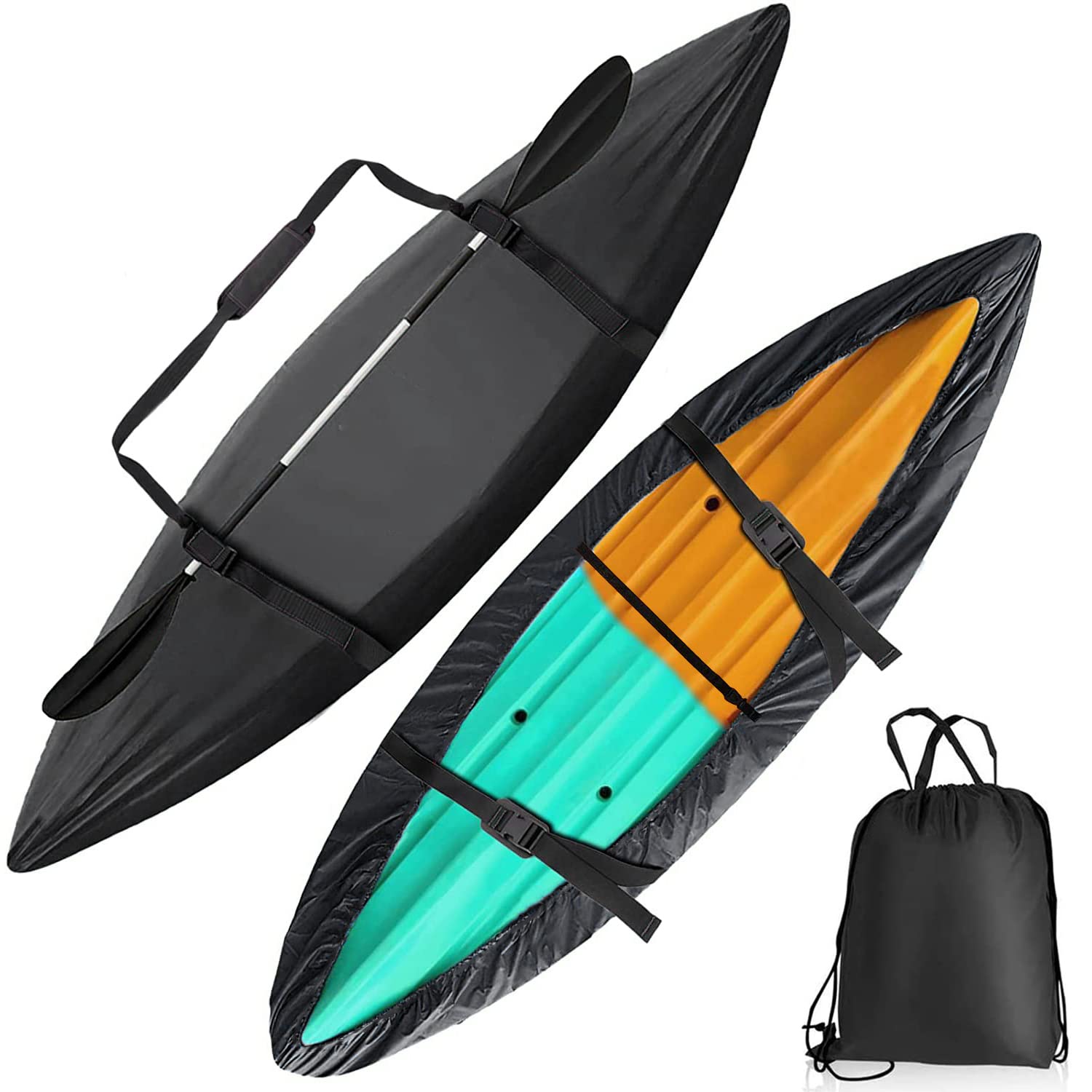 Canoe Kayak Cover Canoe/Kayak Cover - 420D Oxford Waterproof, UPF 50 ...