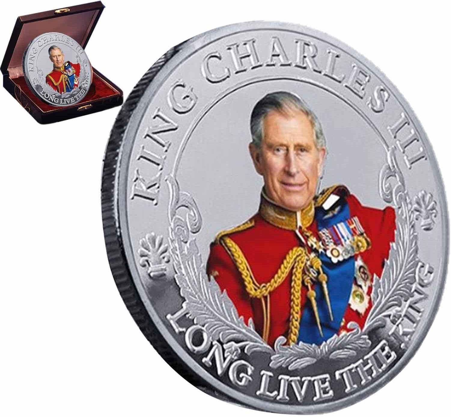 King Charles III Commemorative Coin Charles III Coin Antioxidant King ...
