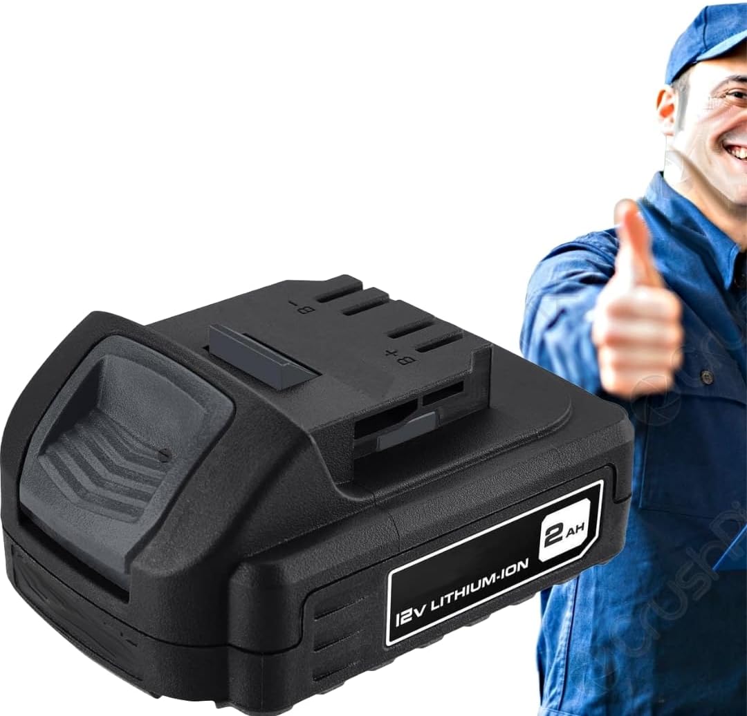 Amazon.com: Hercules 12V, 2 Ah Lithium-Ion Compact Lightweight Battery ...