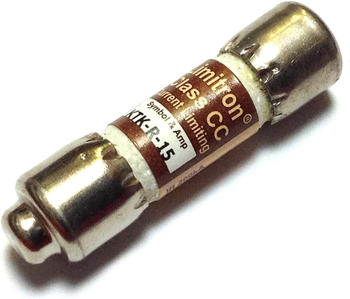 Bussmann KTK-R-15 Limitron KTKR15 Fuse 15A 600V (Pack of 10) - Amazon.com
