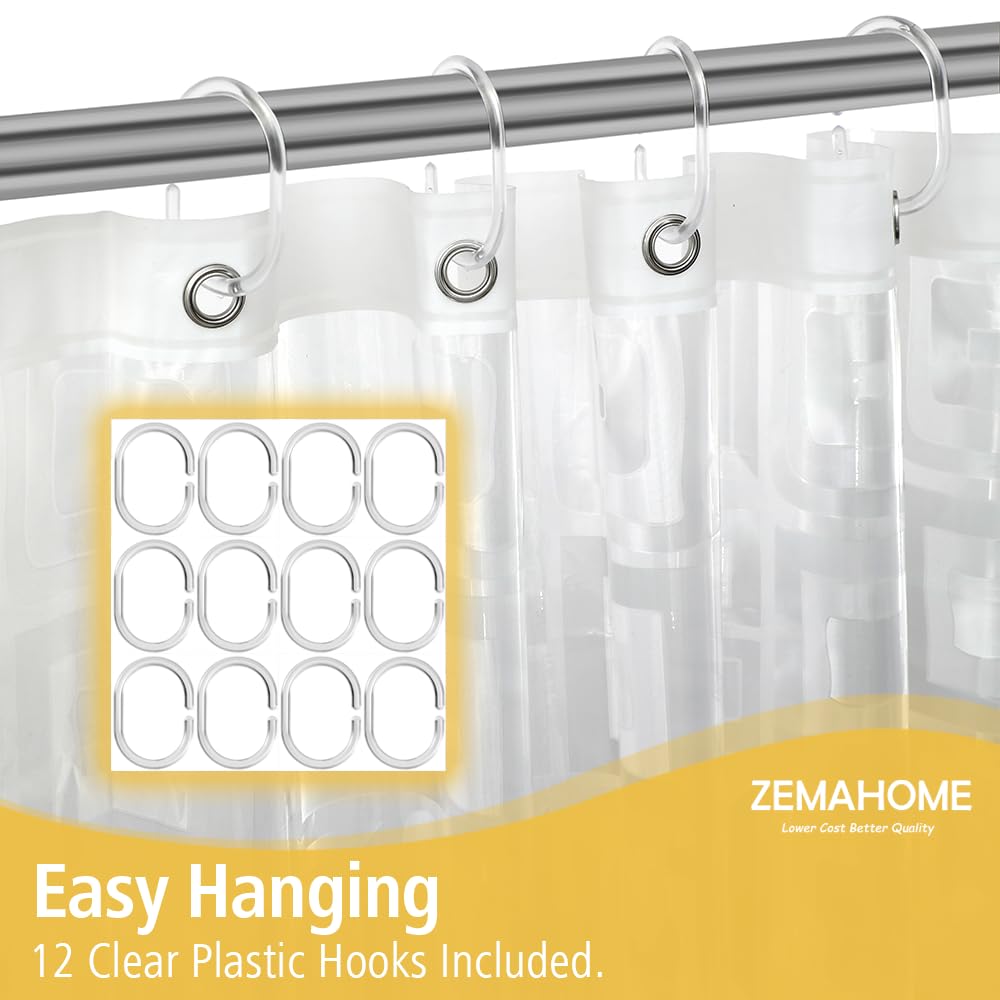 Shower Liner With Magnets