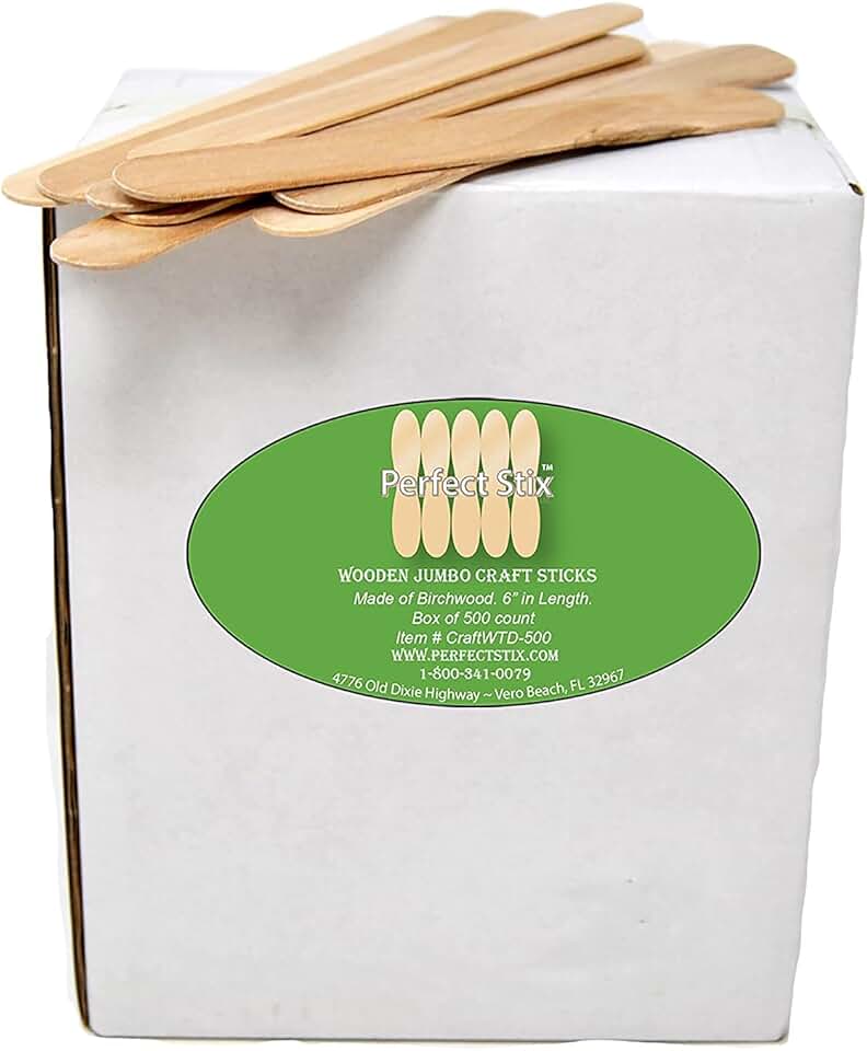 Amazon.com: Craft Sticks - Craft Sticks / Craft Supplies: Arts, Crafts ...