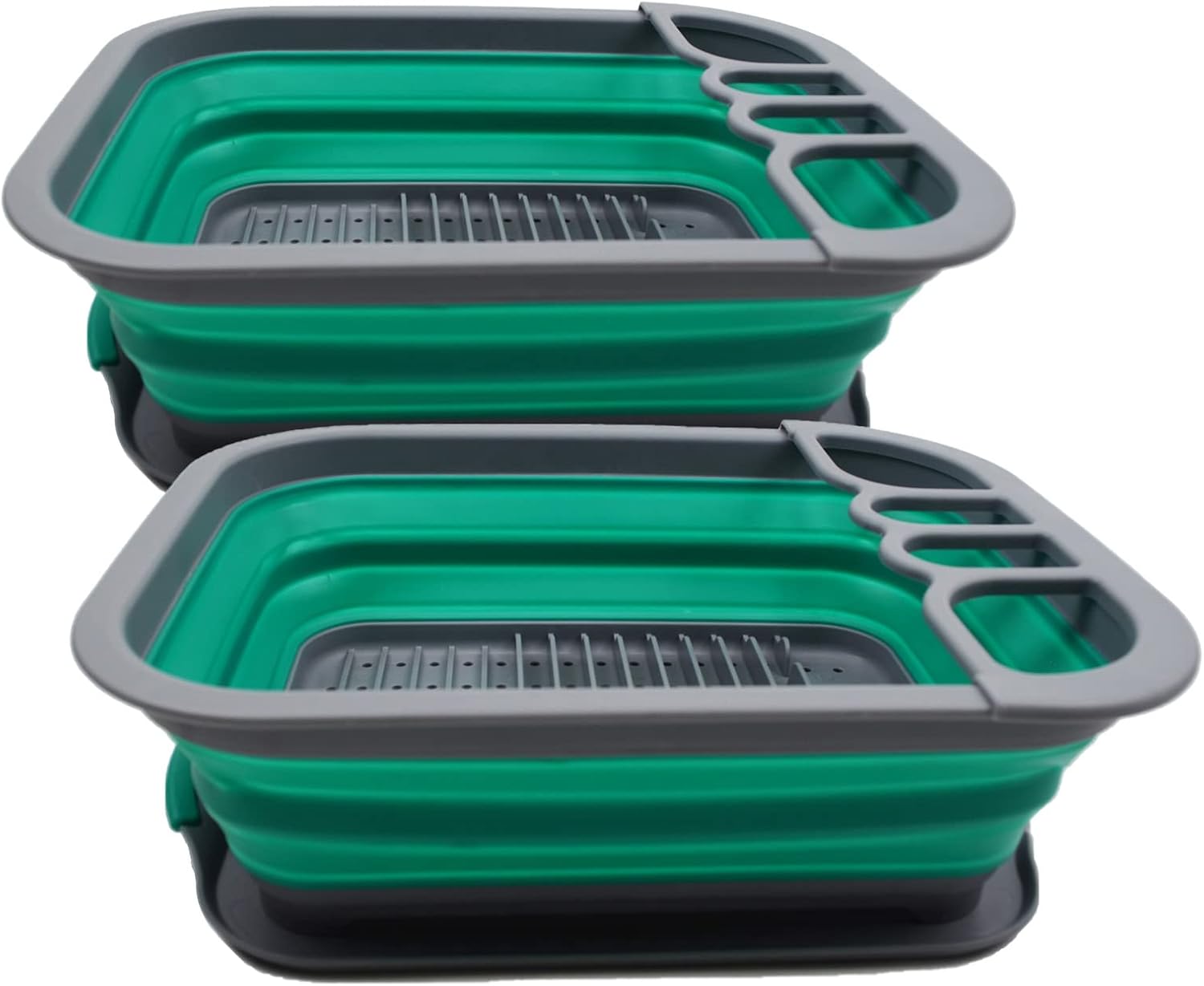 Amazon.com - SAMMART 7.5L (2 Gallon) Collapsible Plastic Dish Drainer ...