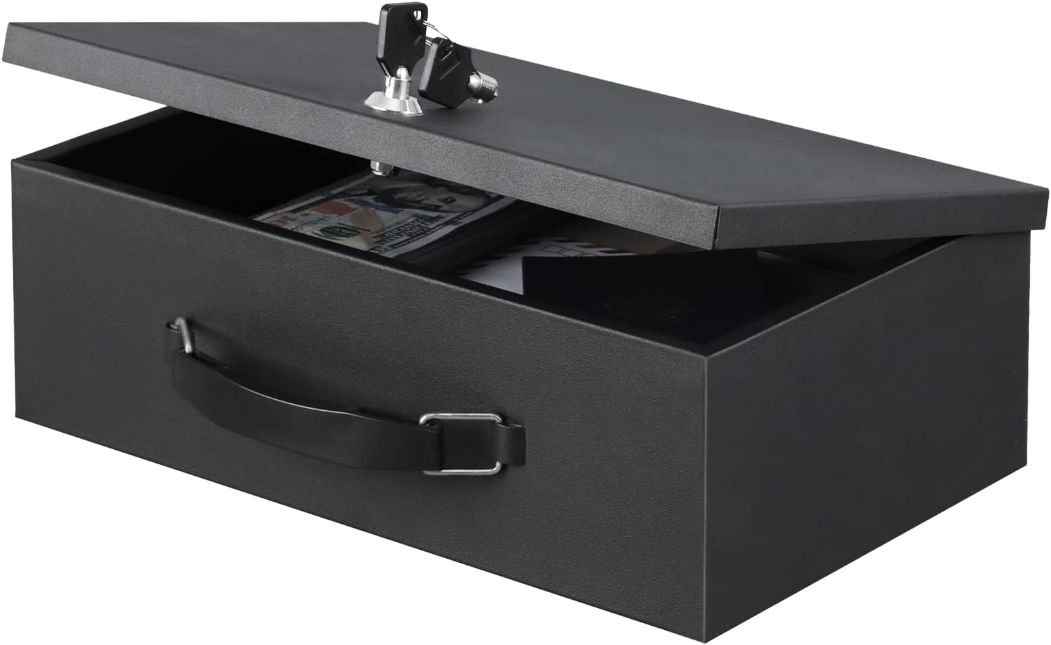 Master Lock File Box with Lock, Large Locking for Documents, Steel Keys ...