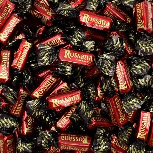 SweetGourmet Chocolate Rossana Premium – Caramelo duro relleno italiano ...