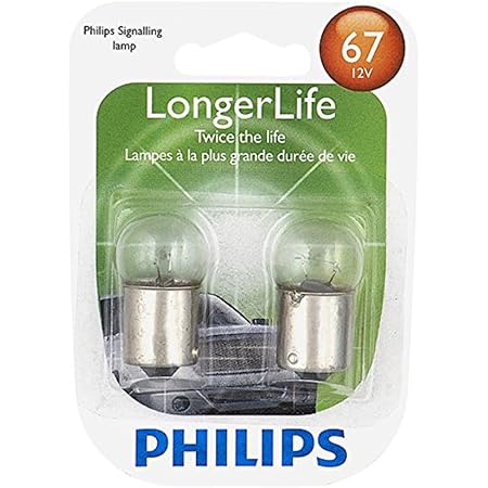 Amazon.com: Philips Automotive Lighting 1445 LongerLife Miniature Bulb ...