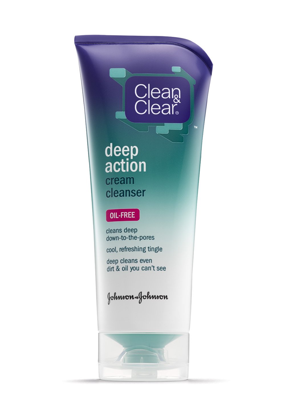 Amazon.com: Clean & Clear Oil-Free Deep Action Cream Facial Cleanser ...