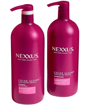 Amazon.com : Nexxus Color Assure Shampoo and Conditioner, 32 Fluid ...
