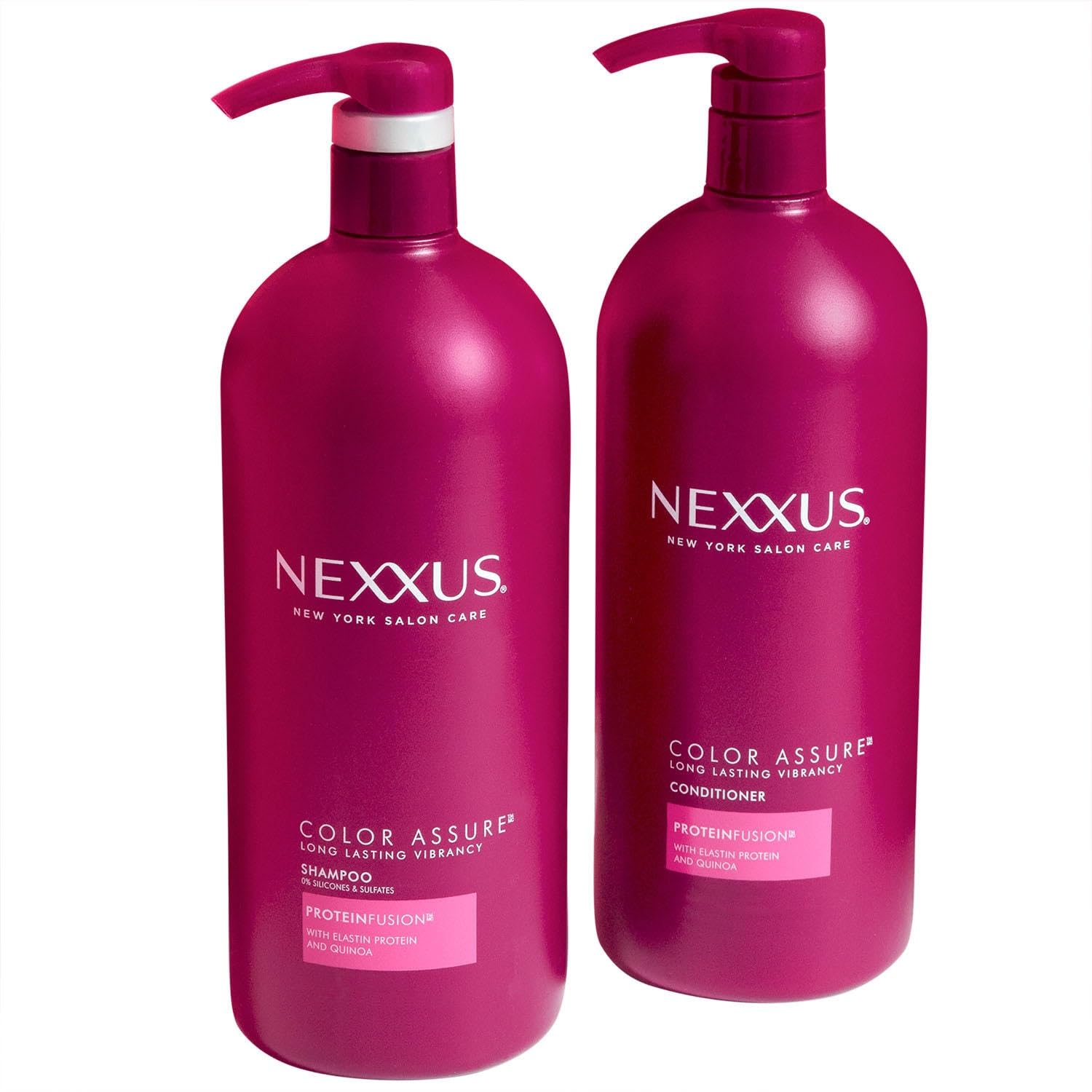 Amazon.com : Nexxus Color Assure Shampoo and Conditioner, 32 Fluid ...