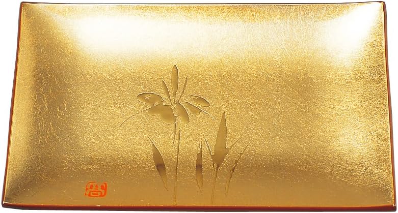 Amazon.com: タジマ Tajima Kanazawa Gold Foil, Long Square Name Plate ...