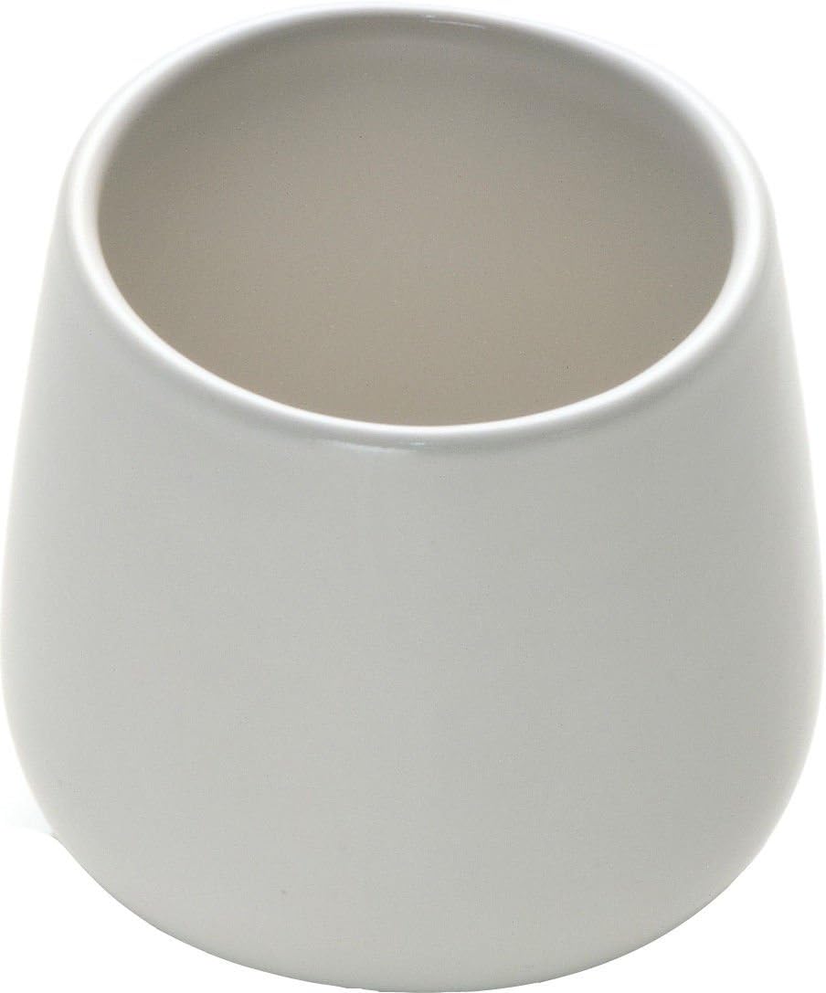 Amazon.com | Alessi REB01/76 "Ovale" Mocha Cup, White: Dinner Plates ...