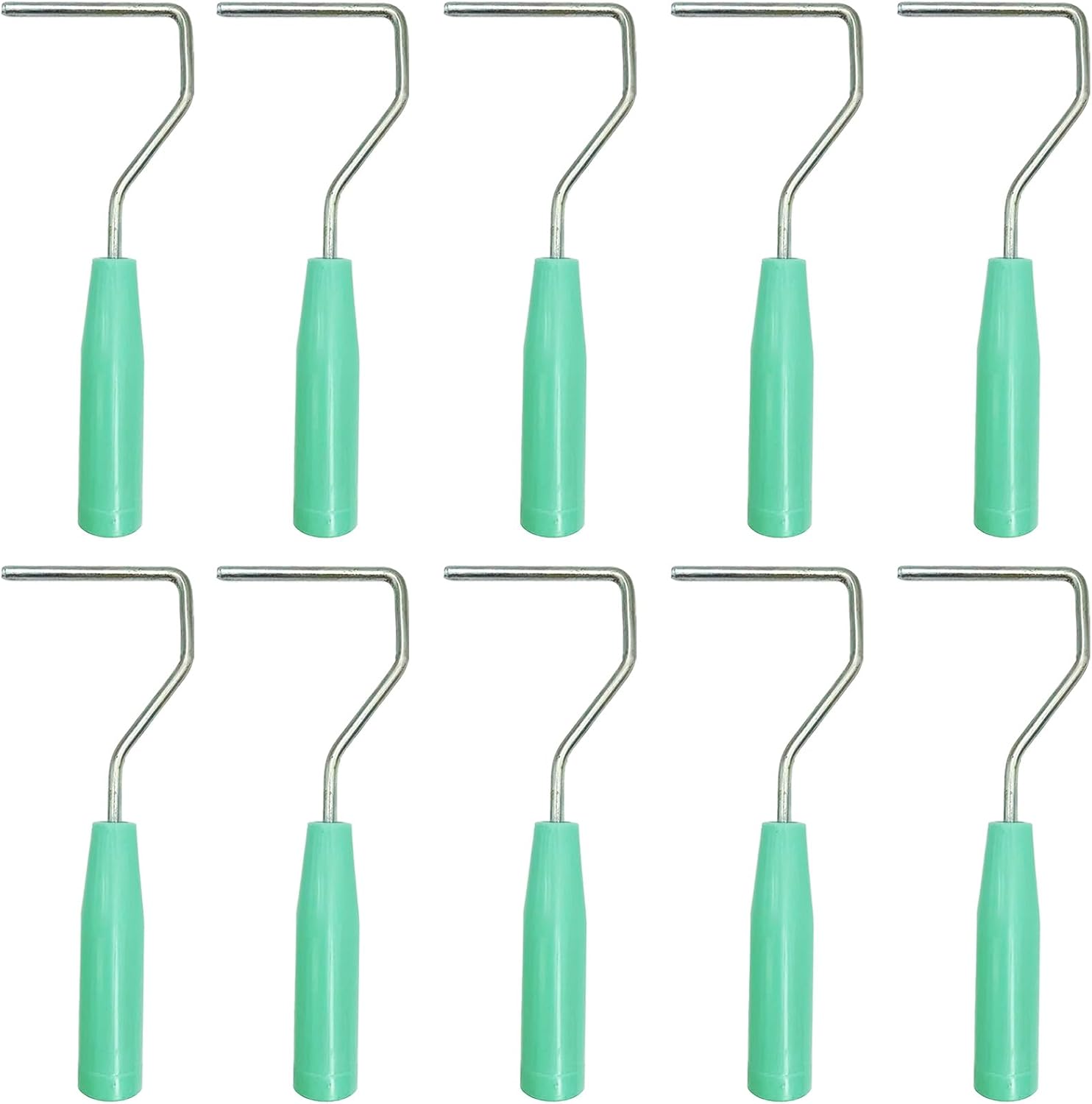 Amazon.com: 10 Pack Paint Roller Frame Fits for 2-4 Inch Rollers, 8 ...