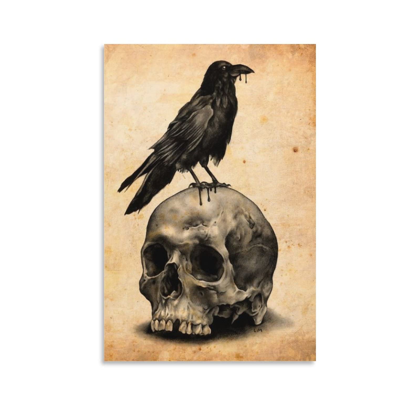 Scary Crow Art